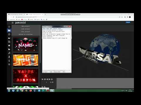 How To Make Own Universal Intro - YouTube