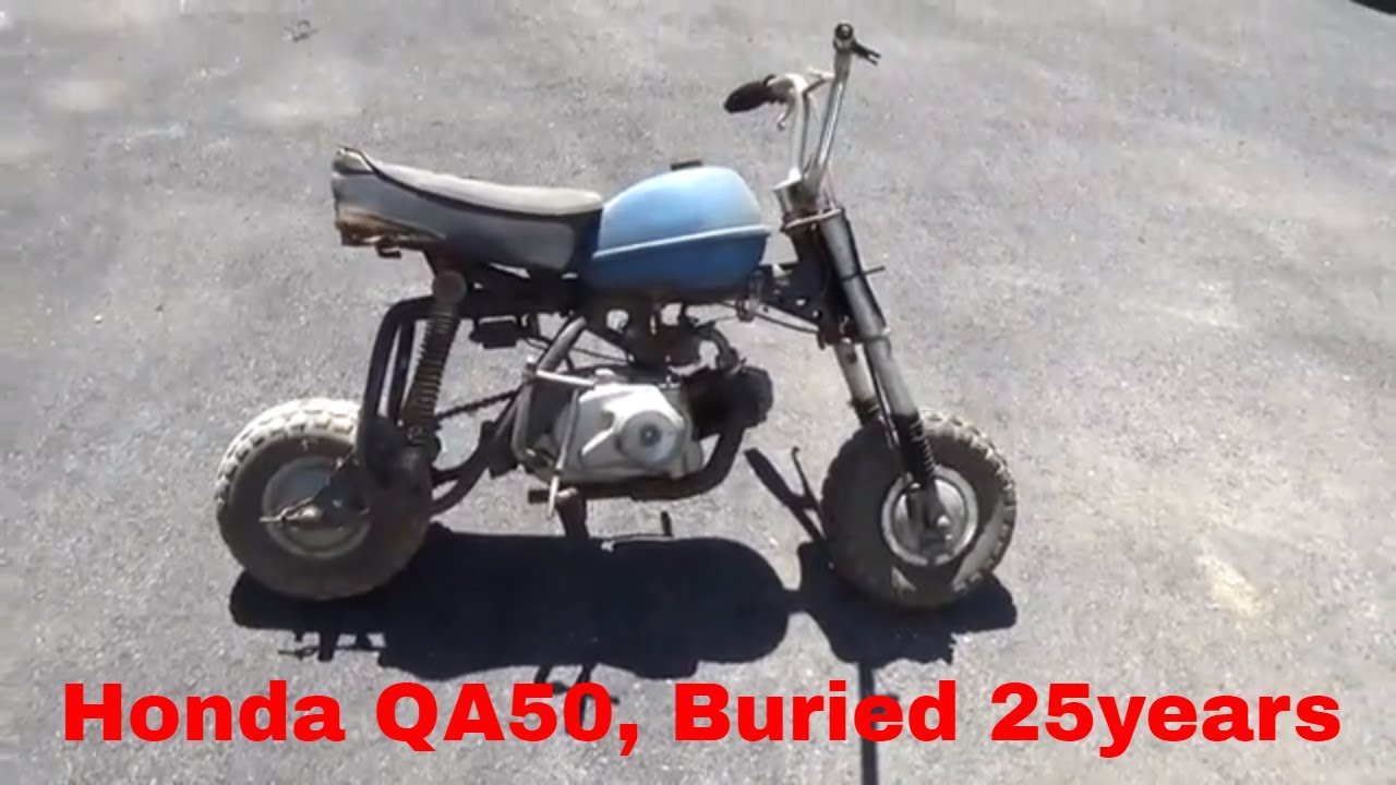 1973 Honda QA50, Honda Cub50 parts for Mustie1? - YouTube