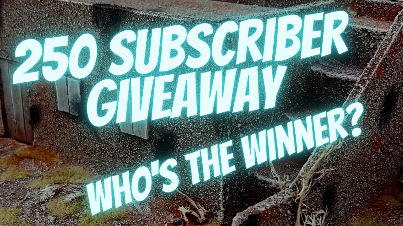 WINNER! WINNER! 250 Sub Giveaway Results! WINNER! WINNER! - YouTube