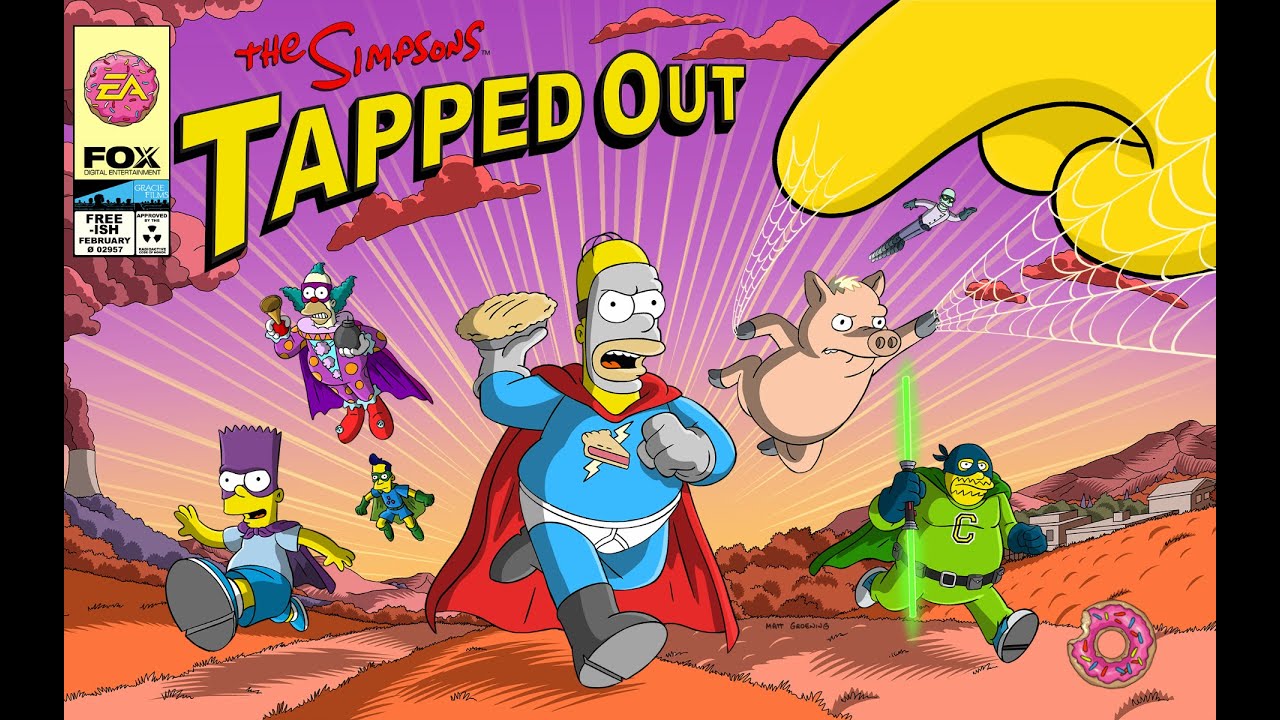 The Simpsons: Tapped Out - Superior Squad HQ + Fallout Boy - February ...