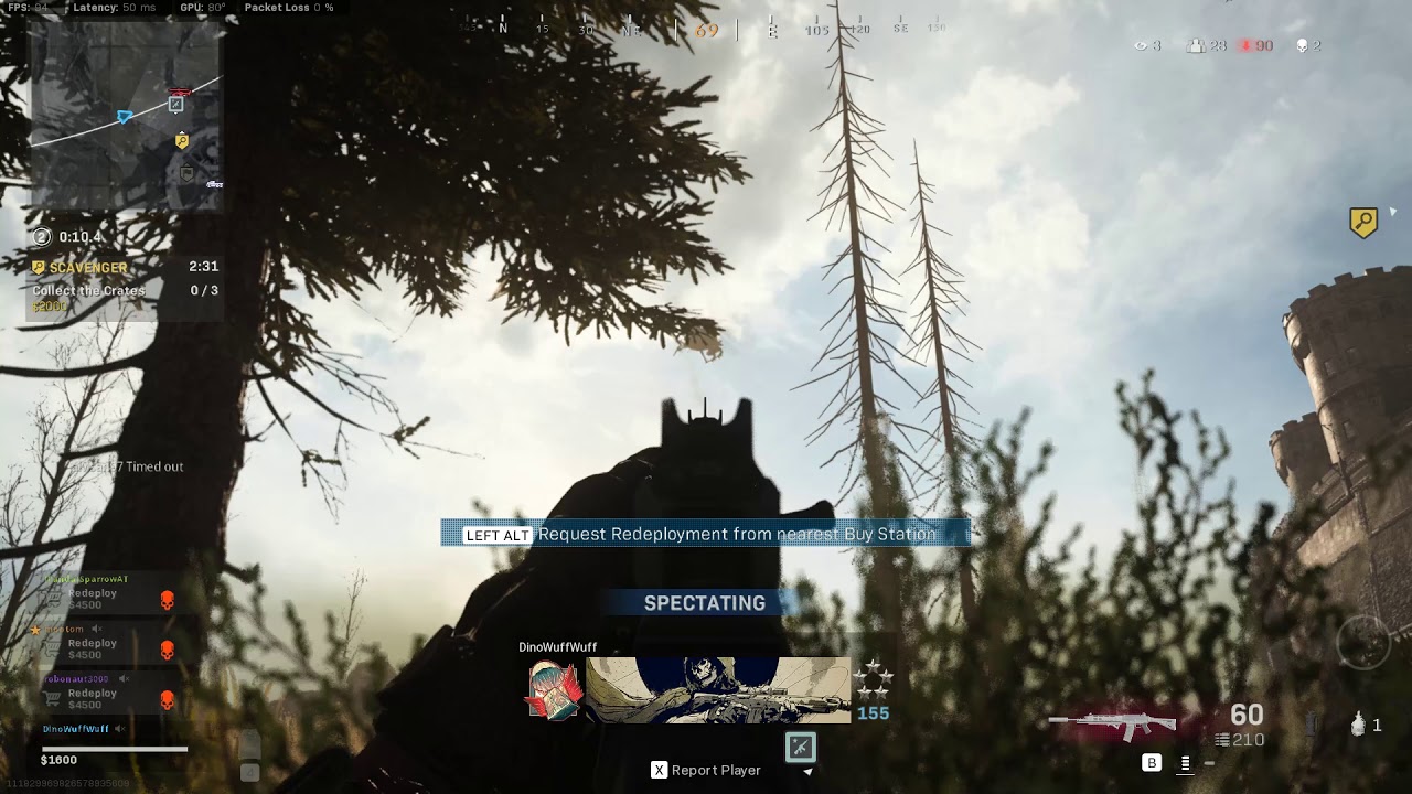 Cod Warzone #11 - Dino Solo Redeploy Fun - YouTube