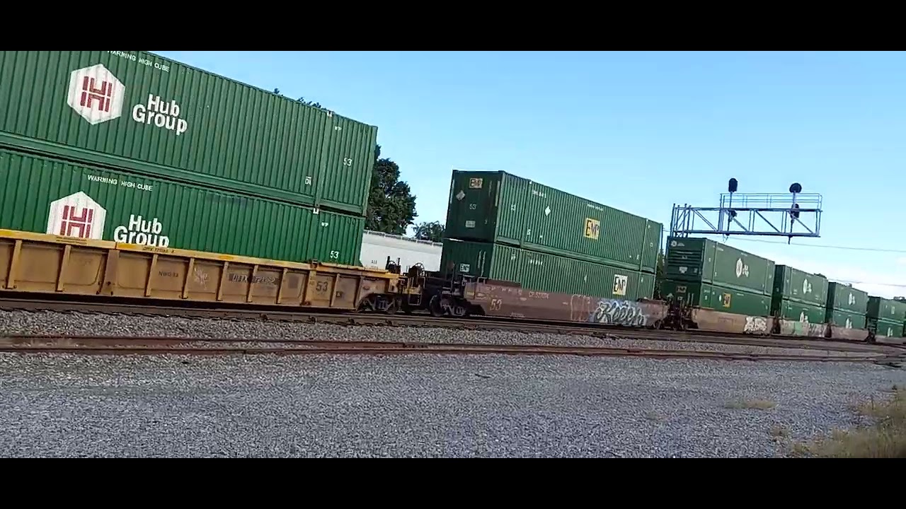 NS 26C with NS 4562 AC44C6M NS 9967 D9-40CW and NS 4596 D9-40CW - YouTube