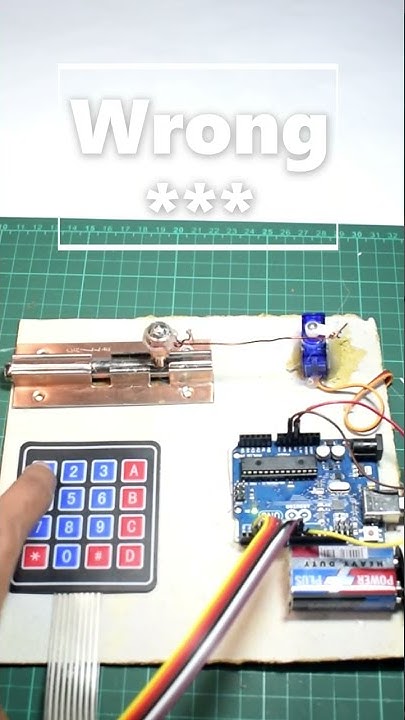 How to Make Password Door Lock system #shorts #youtubeshorts #doorlock ...