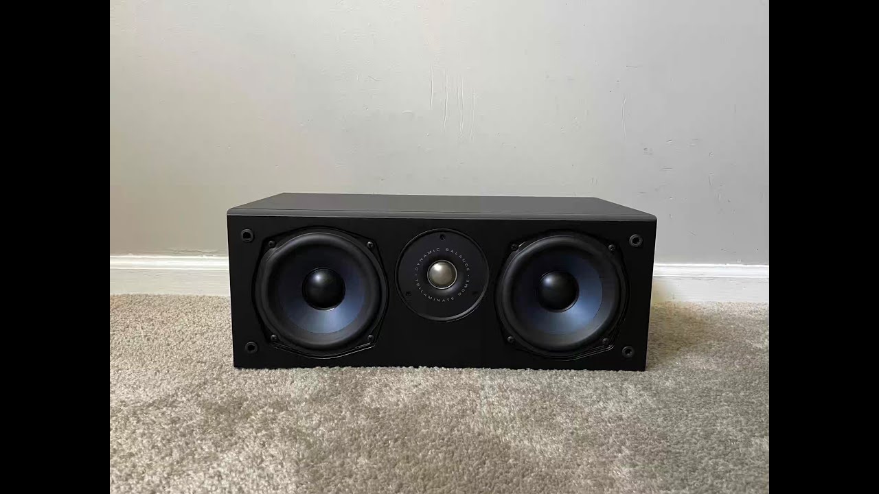 Polk Audio CS245I Home Theater Center Channel Surround Speaker - YouTube