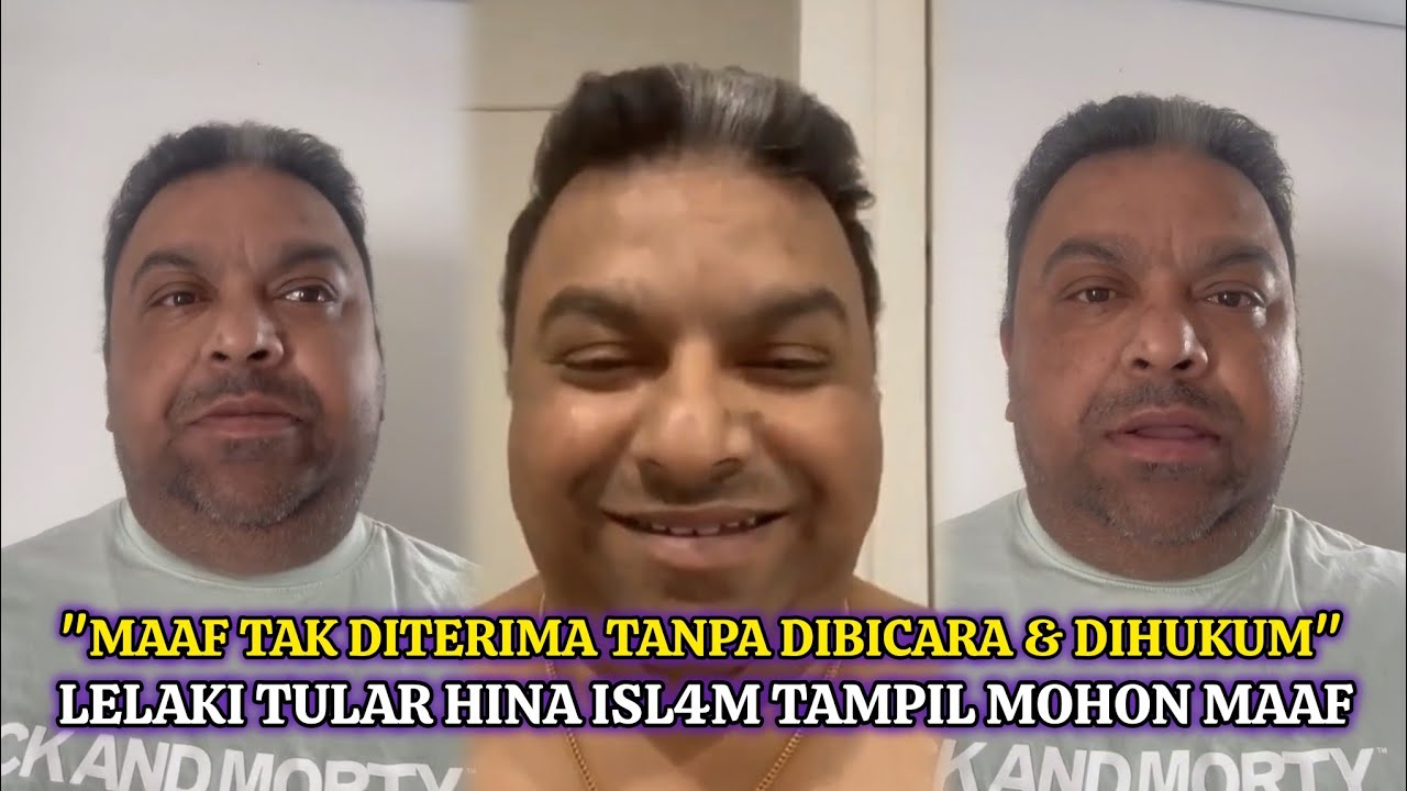 PEMILIK AKAUN 'VIJAYAN SAVARINATHAN' MOHON MAAF HINA ISLAM, P0L1S TETAP ...