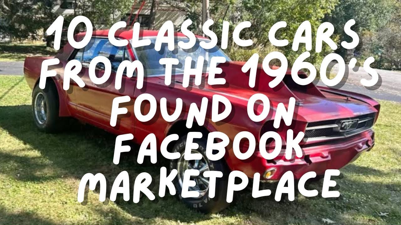 10 Classic Project Cars found on facebook marketplace - YouTube