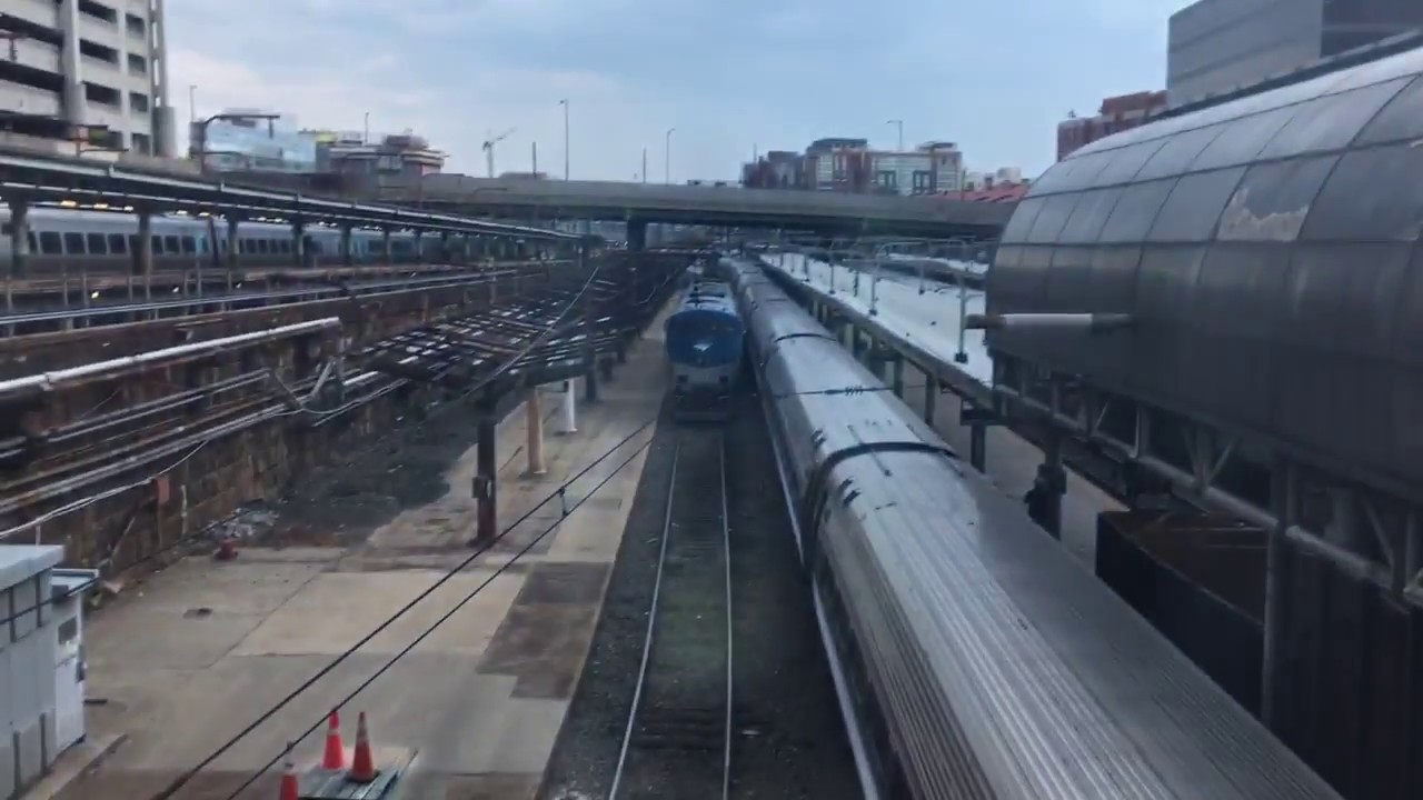Amtrak Action At Union Station, DC 5/10/18 - YouTube