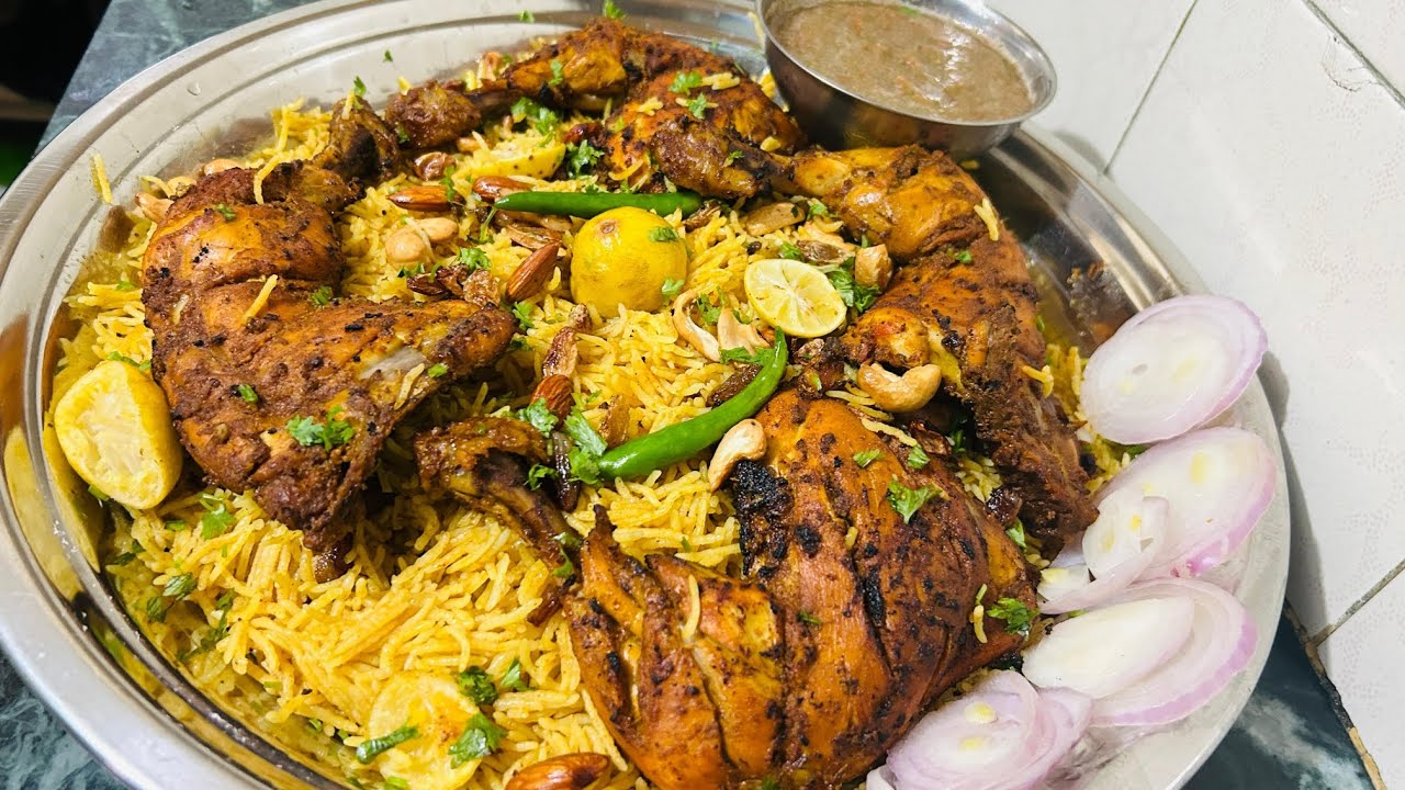 Arabian style chicken mandi | no oven no steam | Easy restaurant style ...