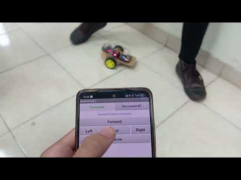 Kontrol Robot Beroda Via Bluetooth - YouTube
