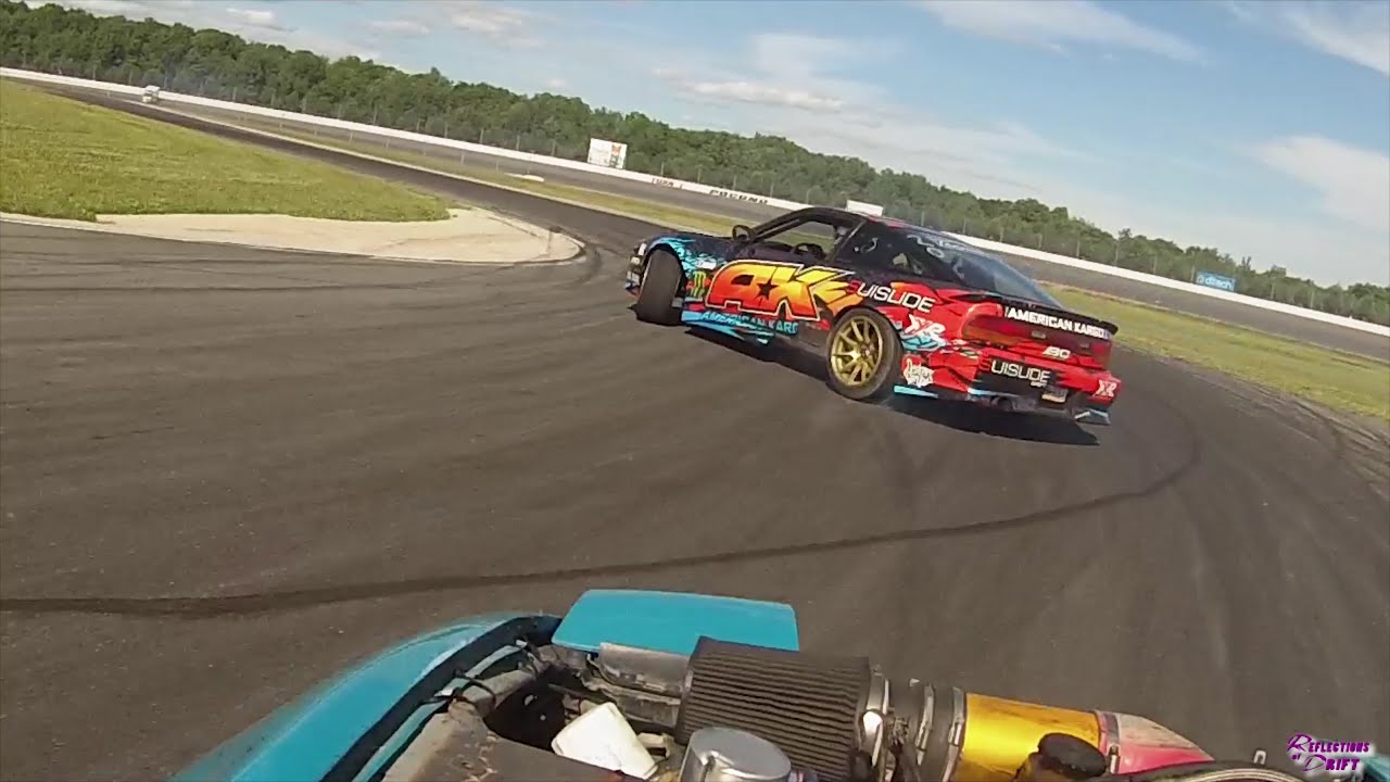 240sx Drifting Tandems(Full Laps) - Pocono Raceway - Ready Set Drift ...
