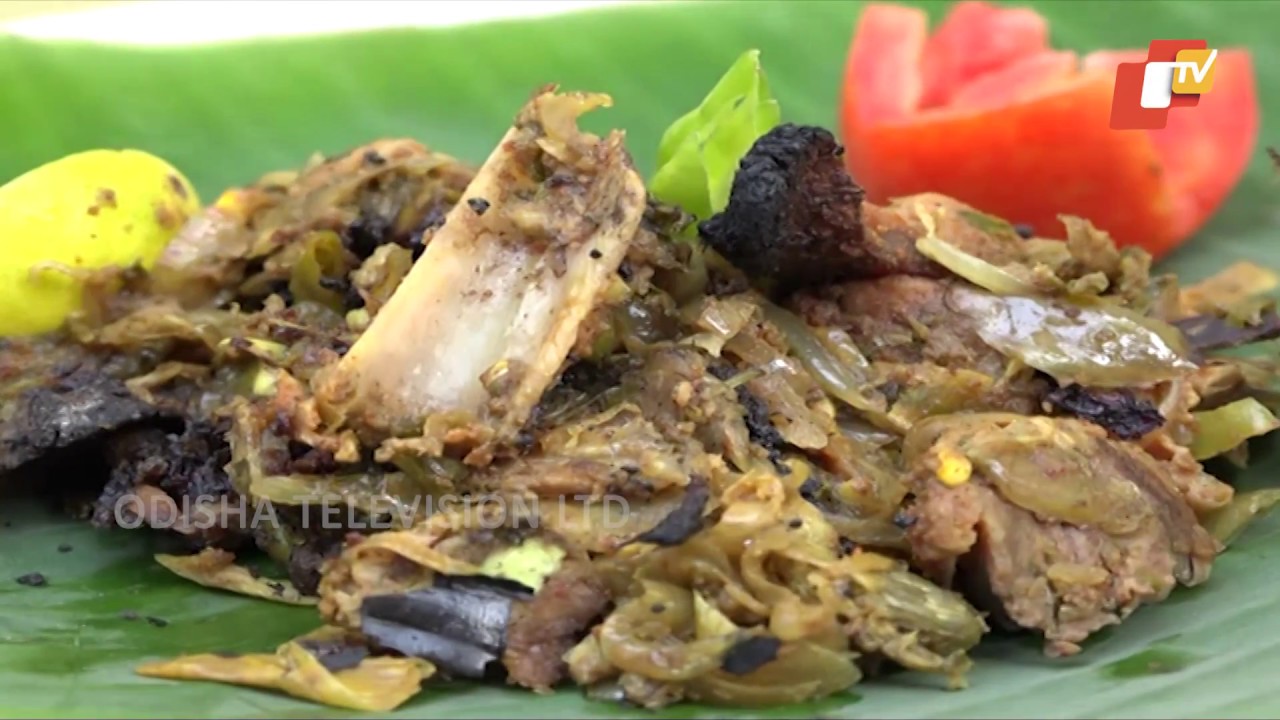 କଦଳୀ ପତ୍ର ପୋଡ଼ା ମାଂସ | Kadali Patra Poda Manso: How to Make - Odia Food ...
