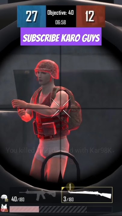 TECHNO GAMERZ PLAY PUBG MOBILE LITE 4 KILL M416+ KAR 98 TDM WAREHOUSE BY ABHAY GAMER # ...