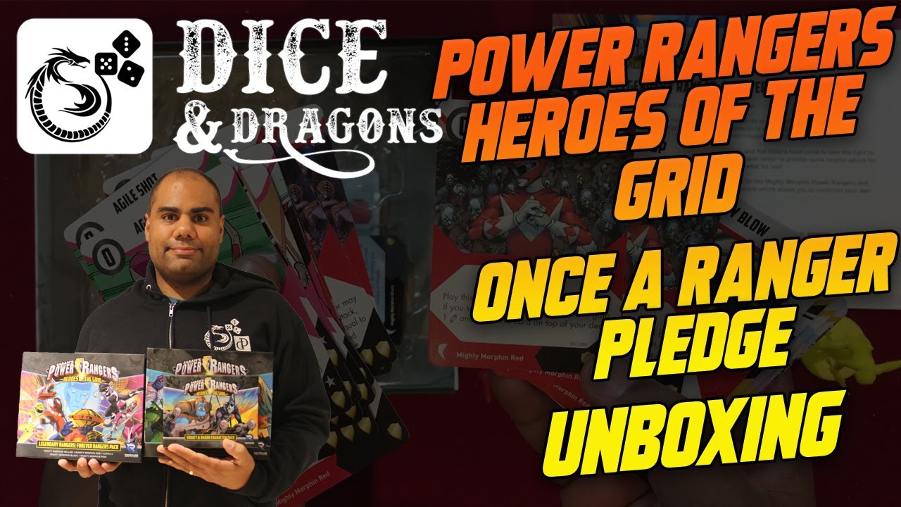Dice and Dragons - Power Rangers Heroes of the Grid Once a Ranger ...