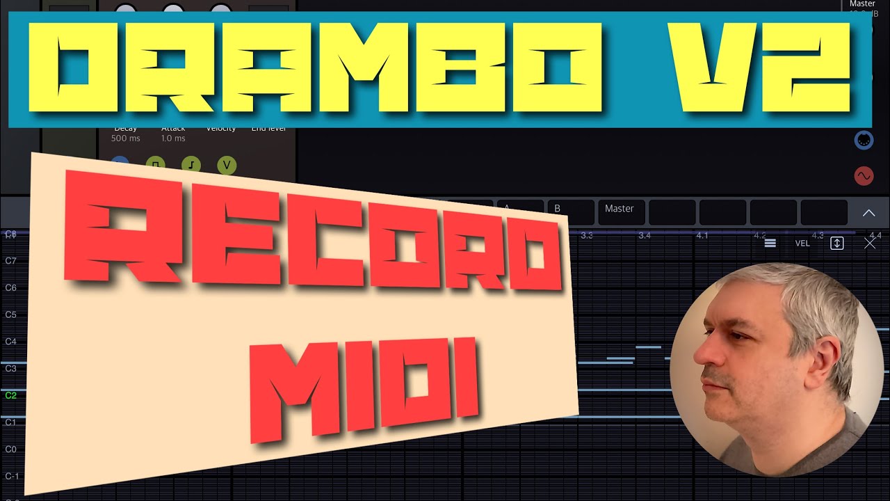 BeepStreet Drambo v2 - Demo / Tutorial 82: Record Midi into a clip from ...