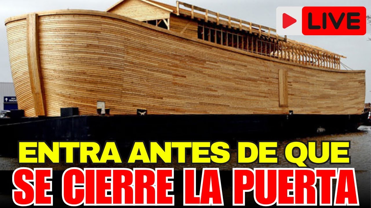 ¿Que estás ESPERANDO para ENTRAR en EL ARCA de la SALVACIÓN? En VIVO ...