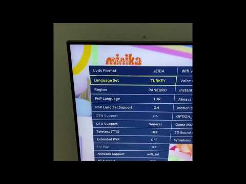 Samsung Smart TV Türkçe Dil Yapma