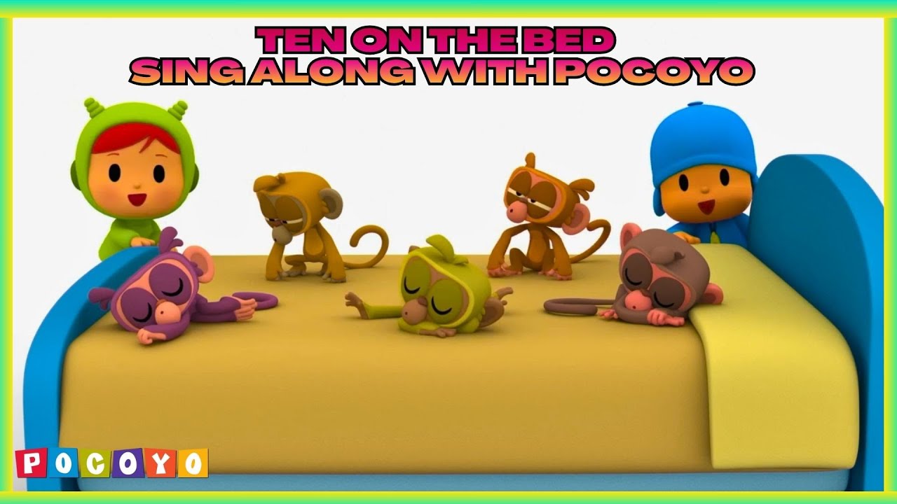 Ten on the Bed – Sing Along with Pocoyo | Pocoyo - YouTube