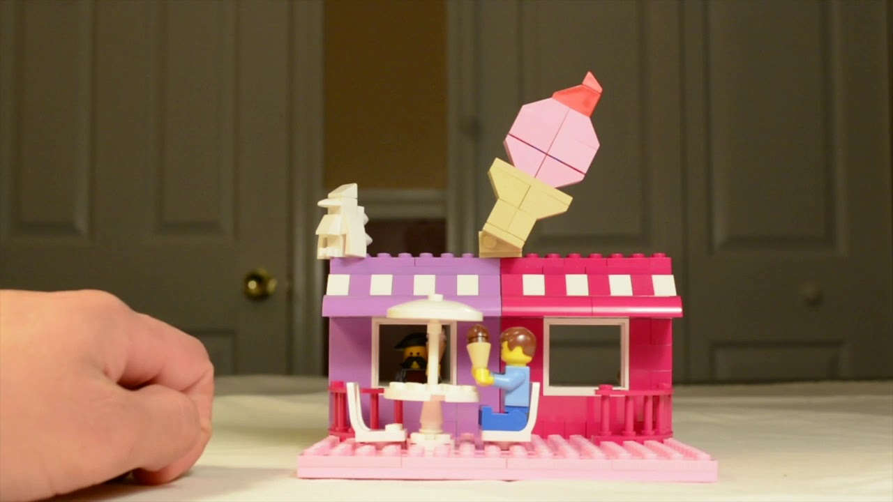 Lego Beach Ice Cream Shop MOC (Day 3) - YouTube