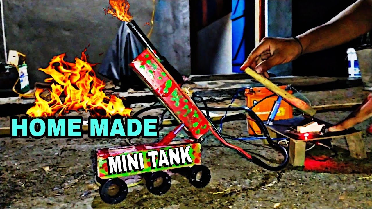 How to make mini tank at home // Ghar per mini Tank kese banaye - YouTube
