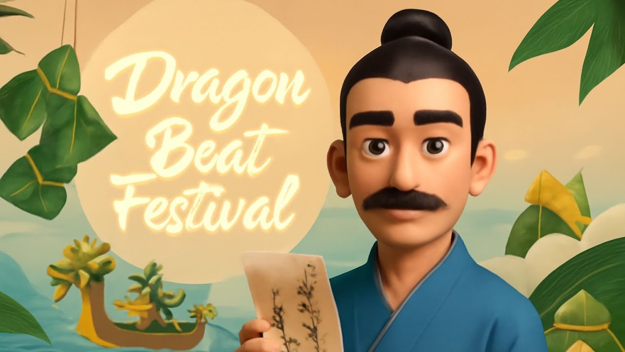Chinese Dragon Boat Festival: The Story of Qu Yuan | Children's English ...