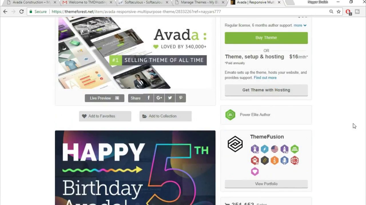 How to Make a Website With WordPress 2017 Avada Theme Tutorial720p - YouTube