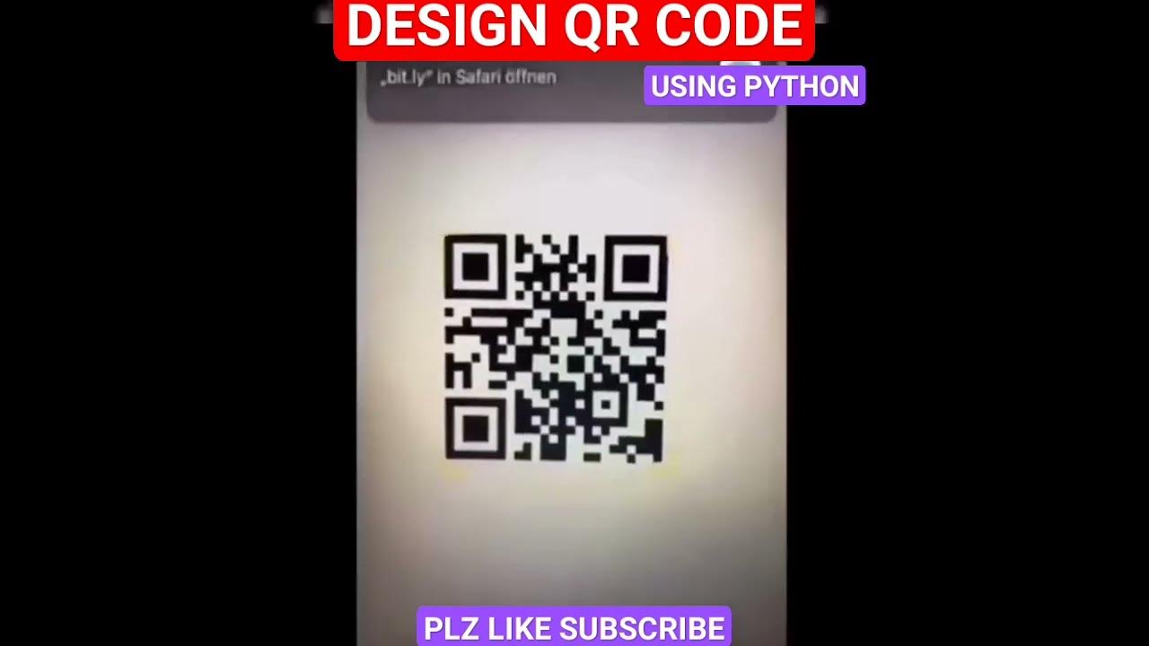 Design Qr Code Using Python Pythoncode Coding Python Blockchain Bts Qrcode Cod Ai Java