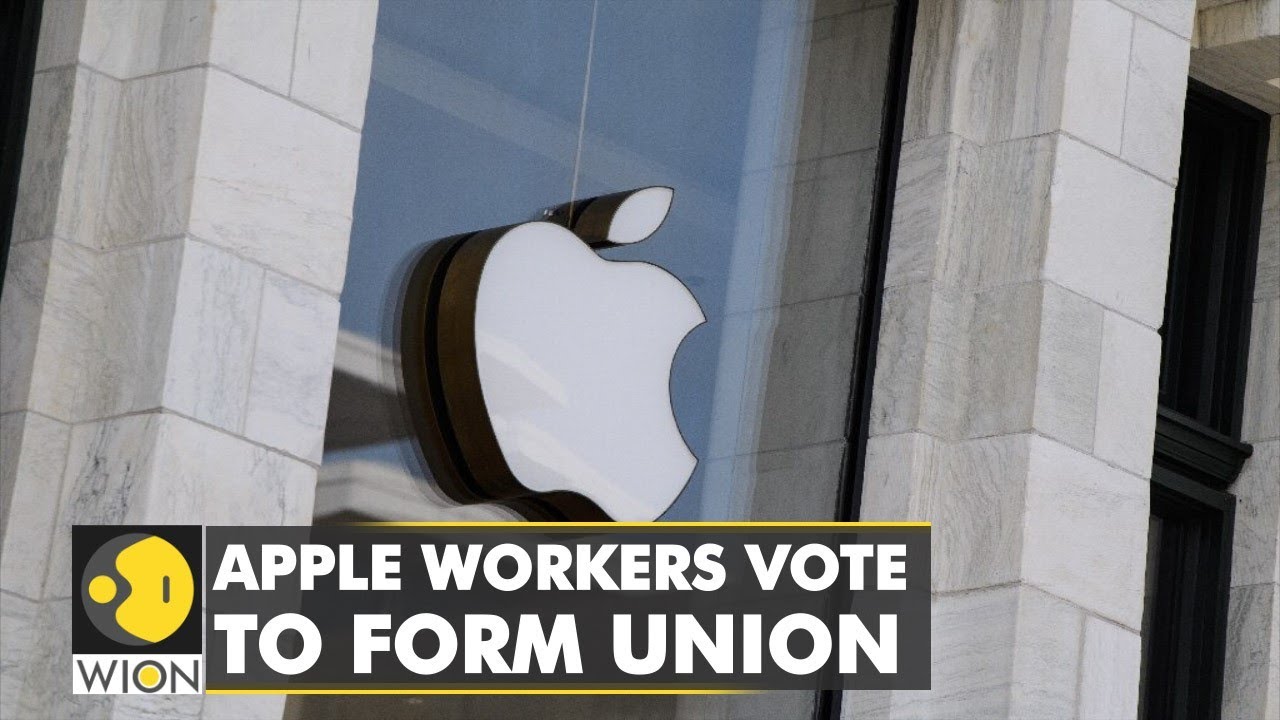 Apple workers vote to form union as unions gaining ground in some US ...