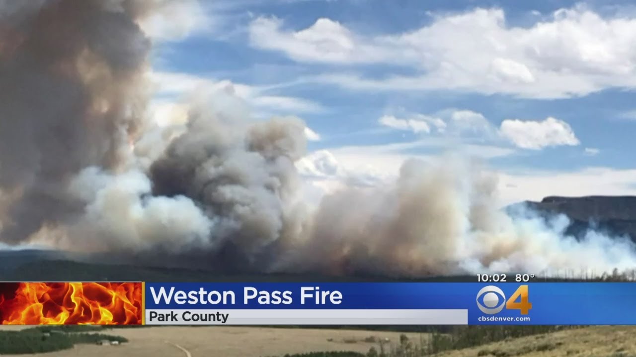 Mandatory Evacuation Ordered Near Weston Pass Fire - YouTube