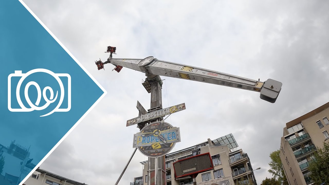 Propeller (Inversion XXL, Ordelman) @ Kermis Weert 2022 - 4K Onride ...
