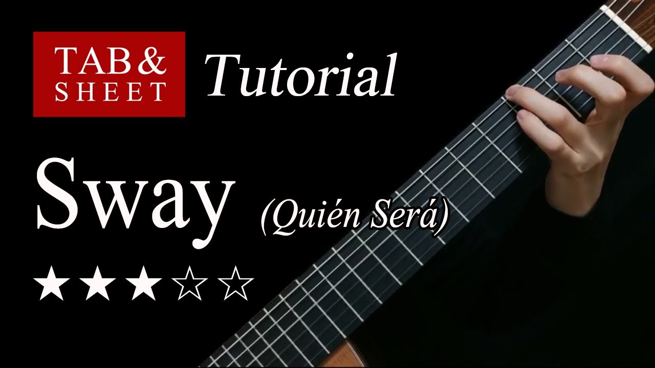 Sway - Fingerstyle Lesson + TAB - YouTube