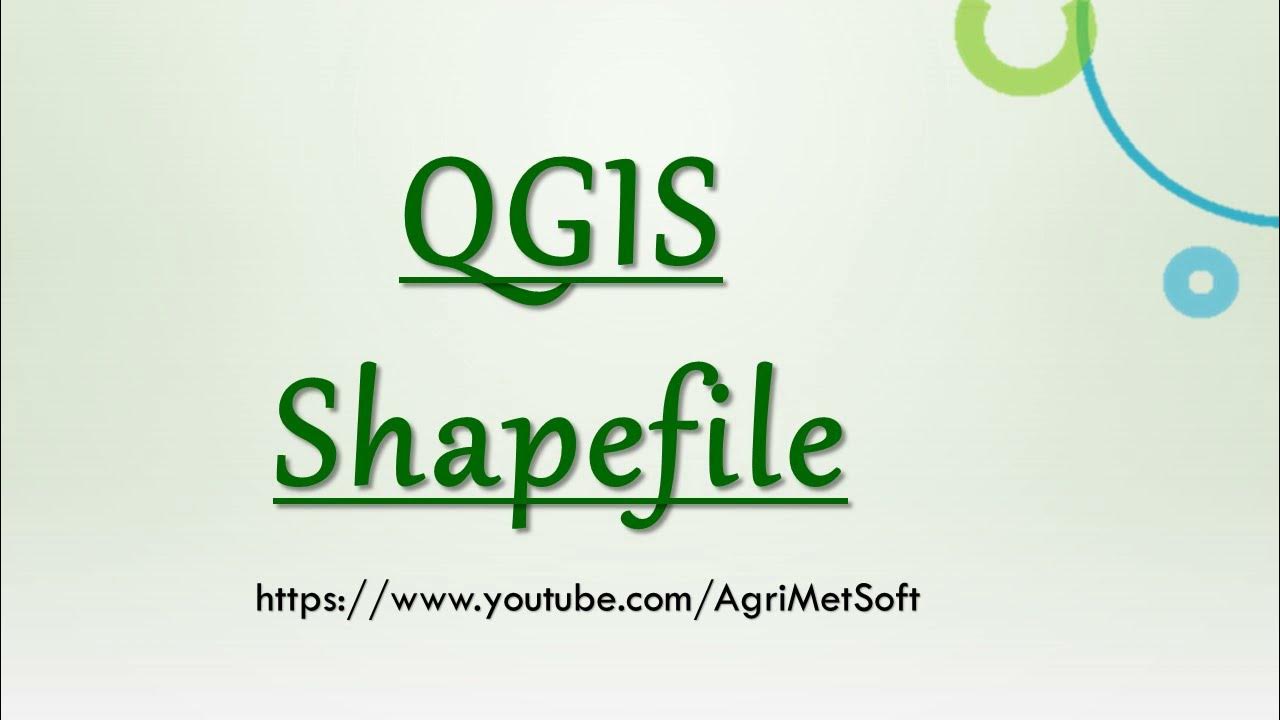 QGIS Create Shapefile || Shapefile Layer in QGIS - YouTube