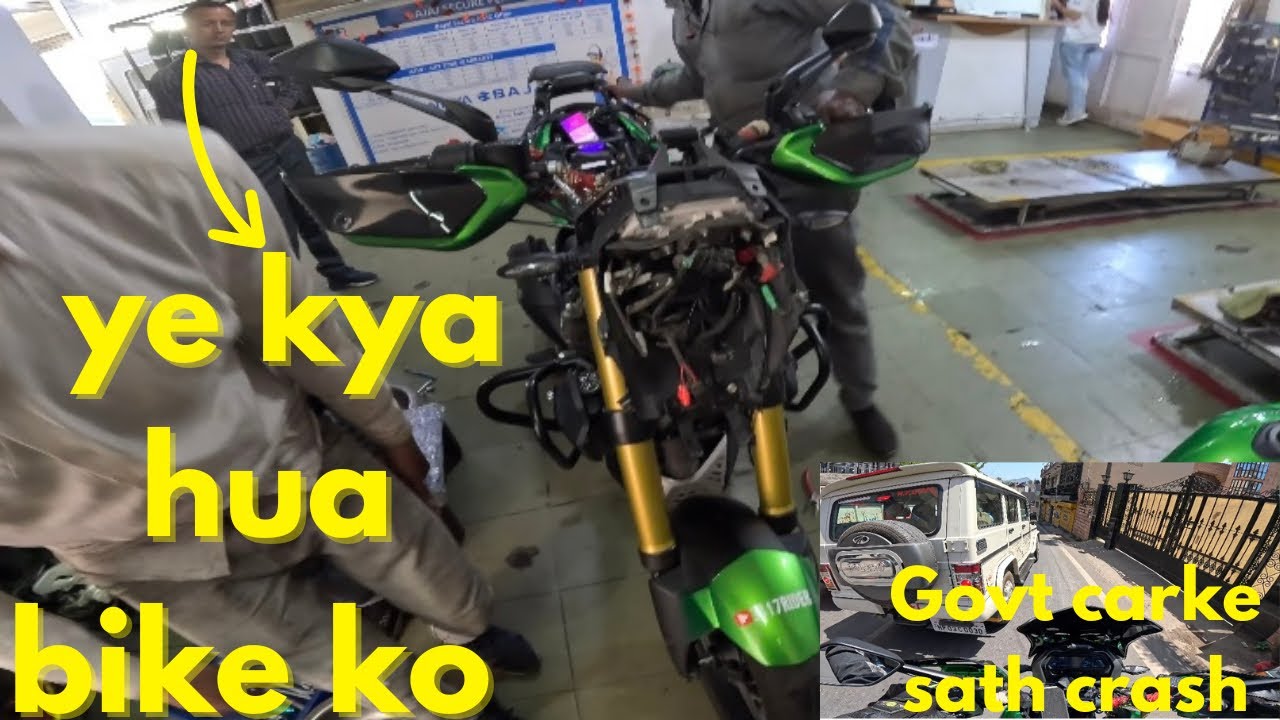 Socha Nahi tha😱apni bike me itni bdi problem😭aa jaye g | dominar 400 ...