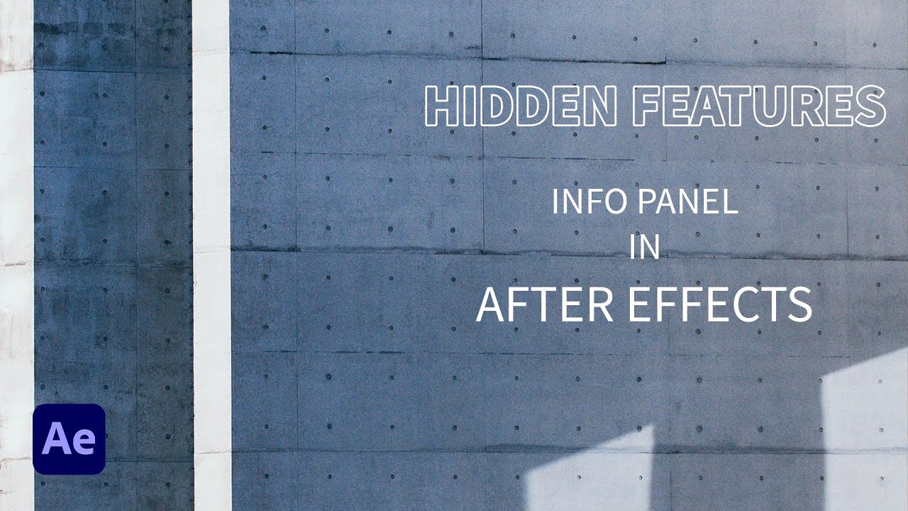 Hidden Features of Info Panel in After Effects - YouTube