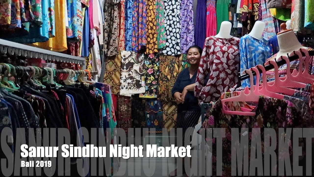Sanur Sindhu Night Market Bali 2019 - YouTube