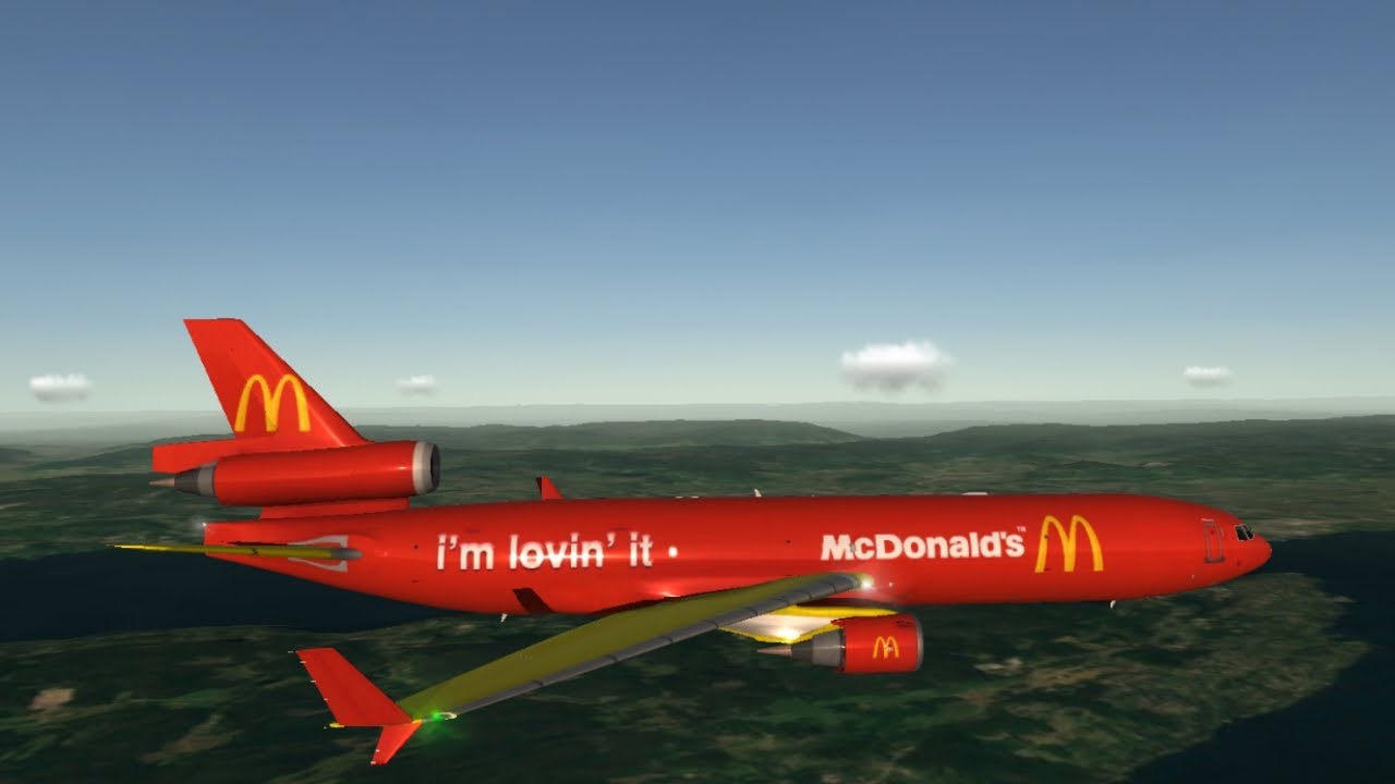 [RFS McDonald's#1]McDonald's Delivery Start!!|McDonald's MD-11F ...