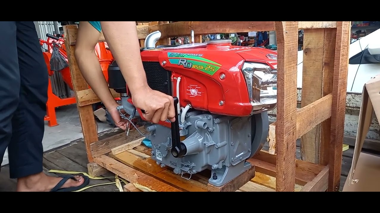 engkol diesel kubota rd 85 - YouTube