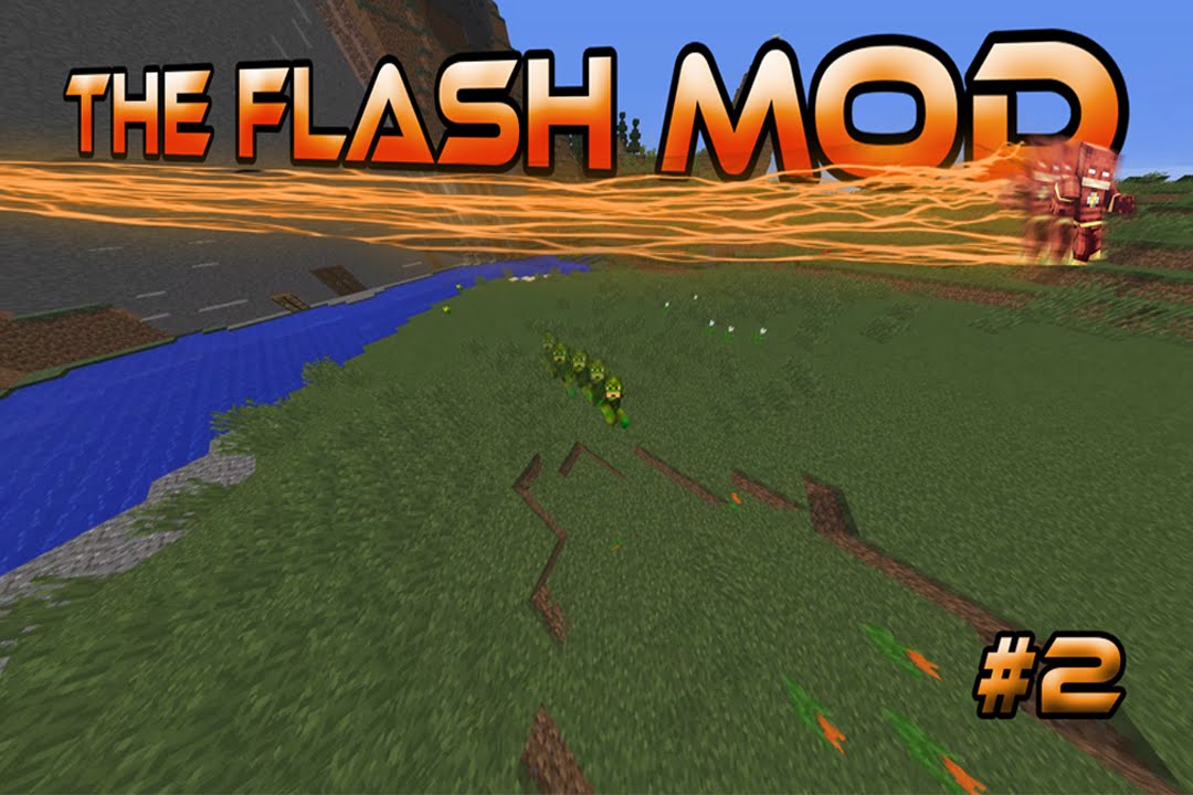 Minecraft The Flash Mod Episode 2 Protecting Our City/Village - YouTube