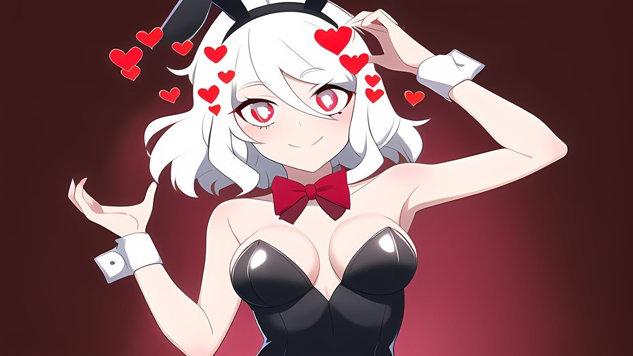 Bunny Girl Modeus (Helltaker) - YouTube