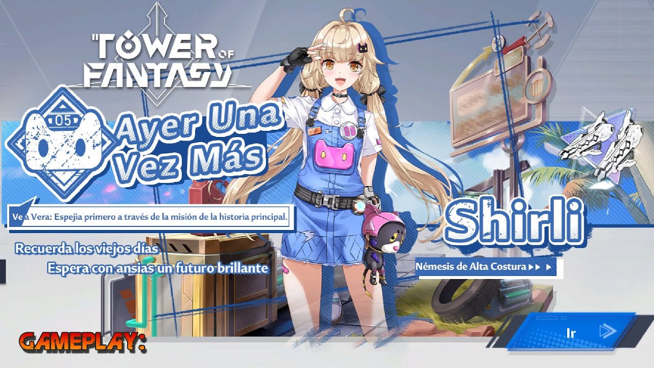 Ayer Una Vez Más - Misión Skin Shirli para Némesis Tower of Fantasy ...