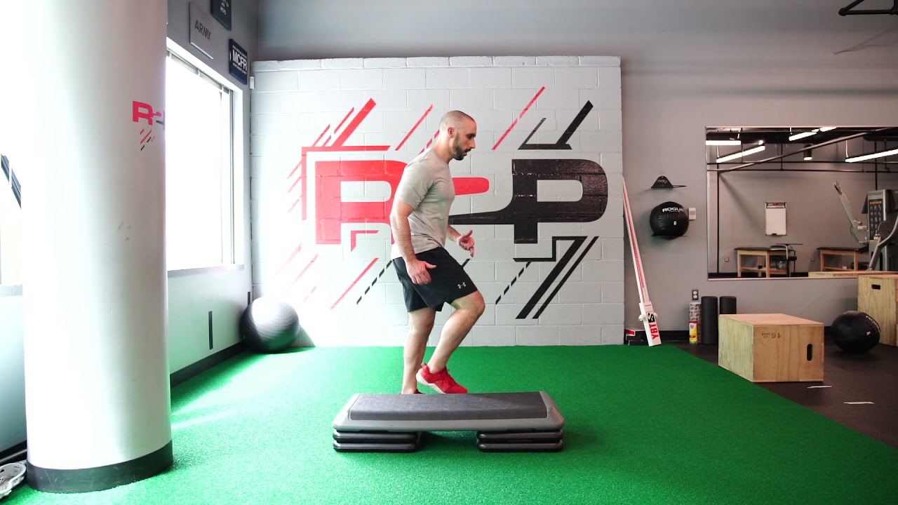 Lateral Single Leg Box Jump - YouTube