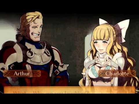Fire Emblem Fates: Relevation - Arthur and Charlotte Support Love Story ...