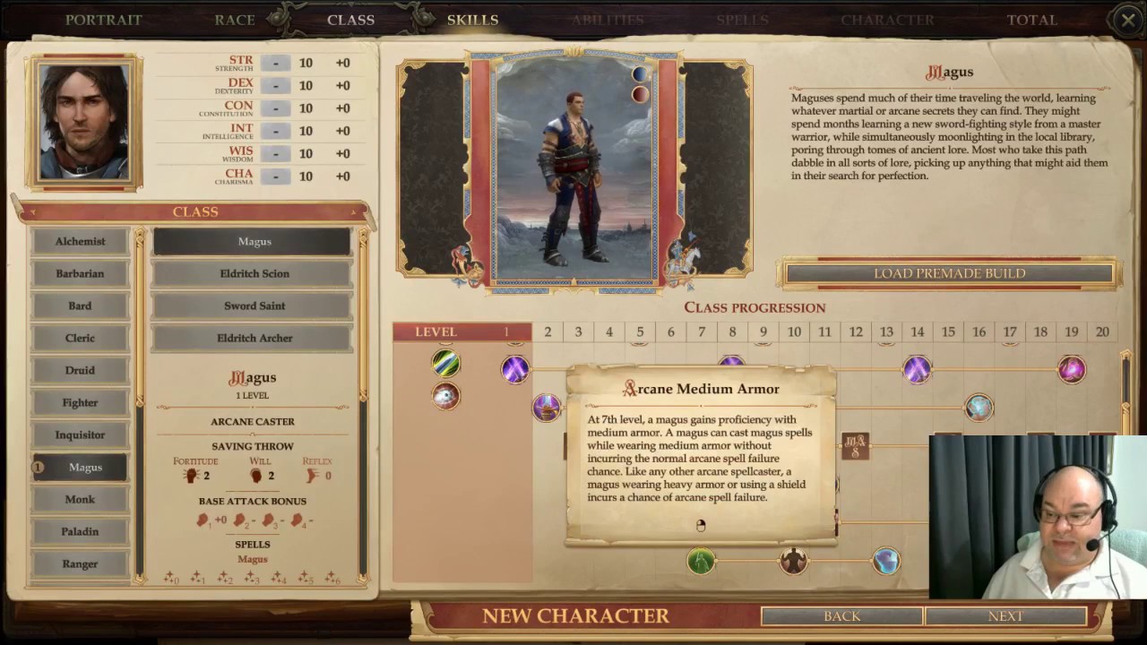 Pathfinder: Kingmaker - Magus Build - YouTube