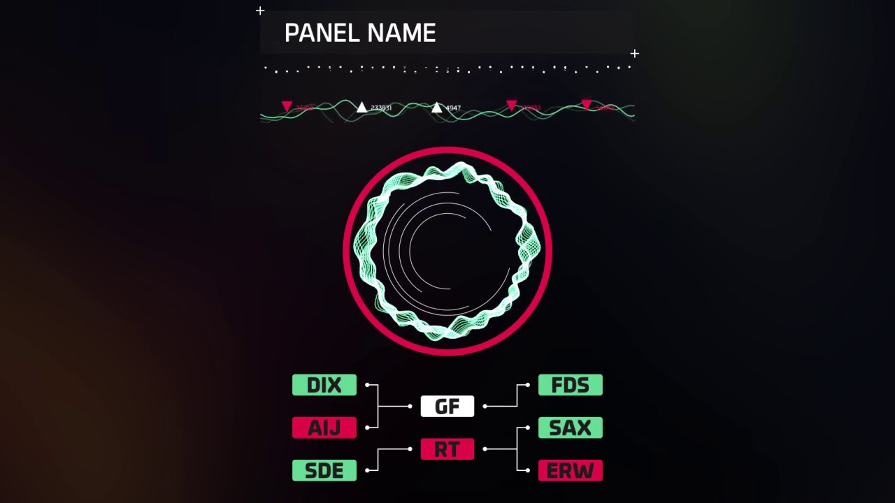 HUD and GUI | After Effects template - YouTube