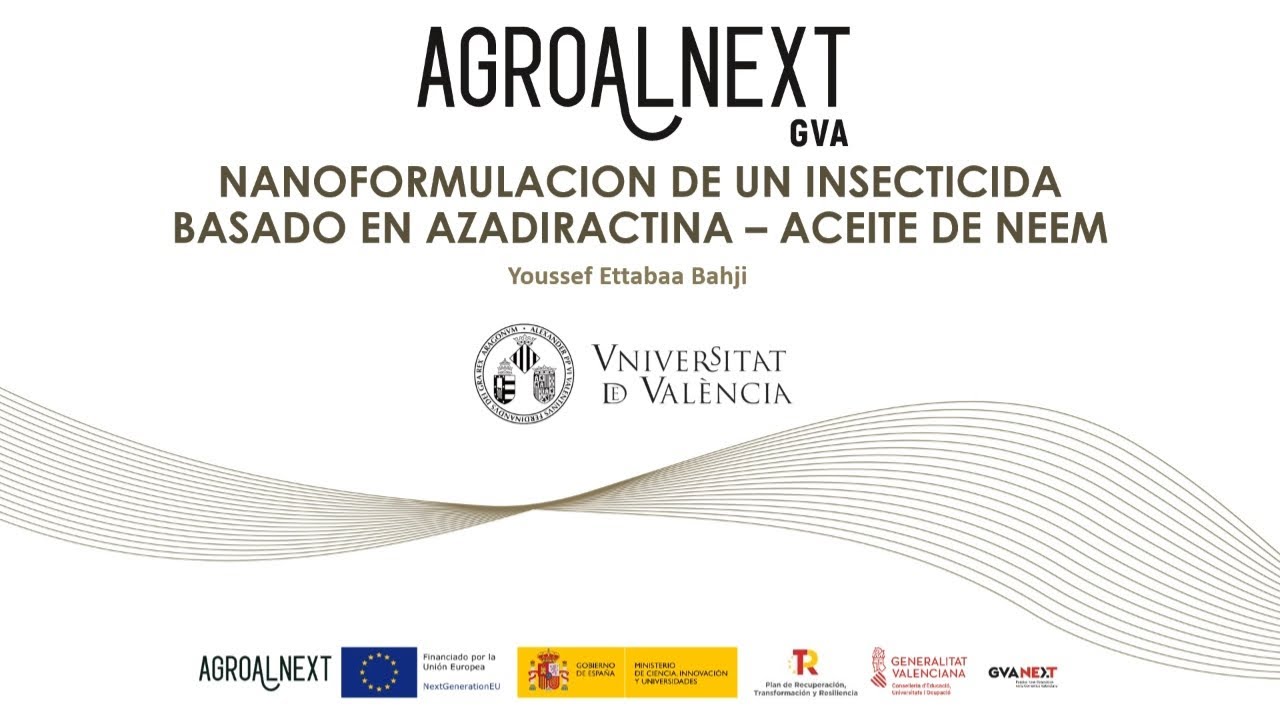 Nanoformulación de un insecticida basado en azadiractina - aceite de ...