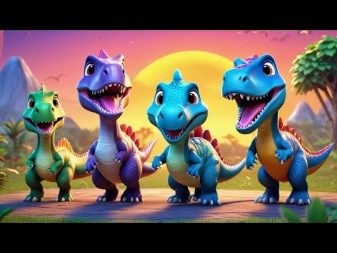 Days of the Week with Dinosaurs | Nursery Rhyme Song for Kids - YouTube