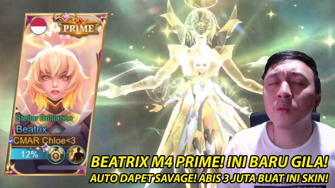 BEATRIX M4 PRIME! GILA INI SKIN TERLALU KEREN! ABIS 3 JUTA BUAT INI ...