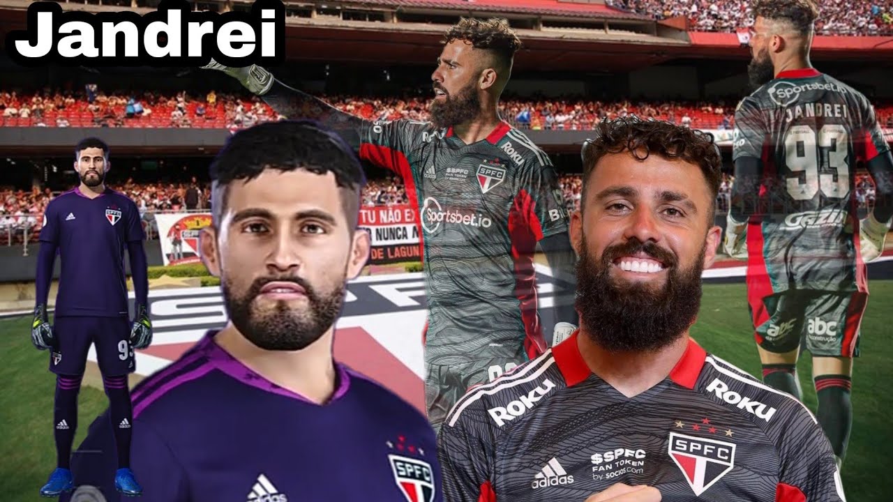 EDIT FACE JANDREI PES 2021 - YouTube