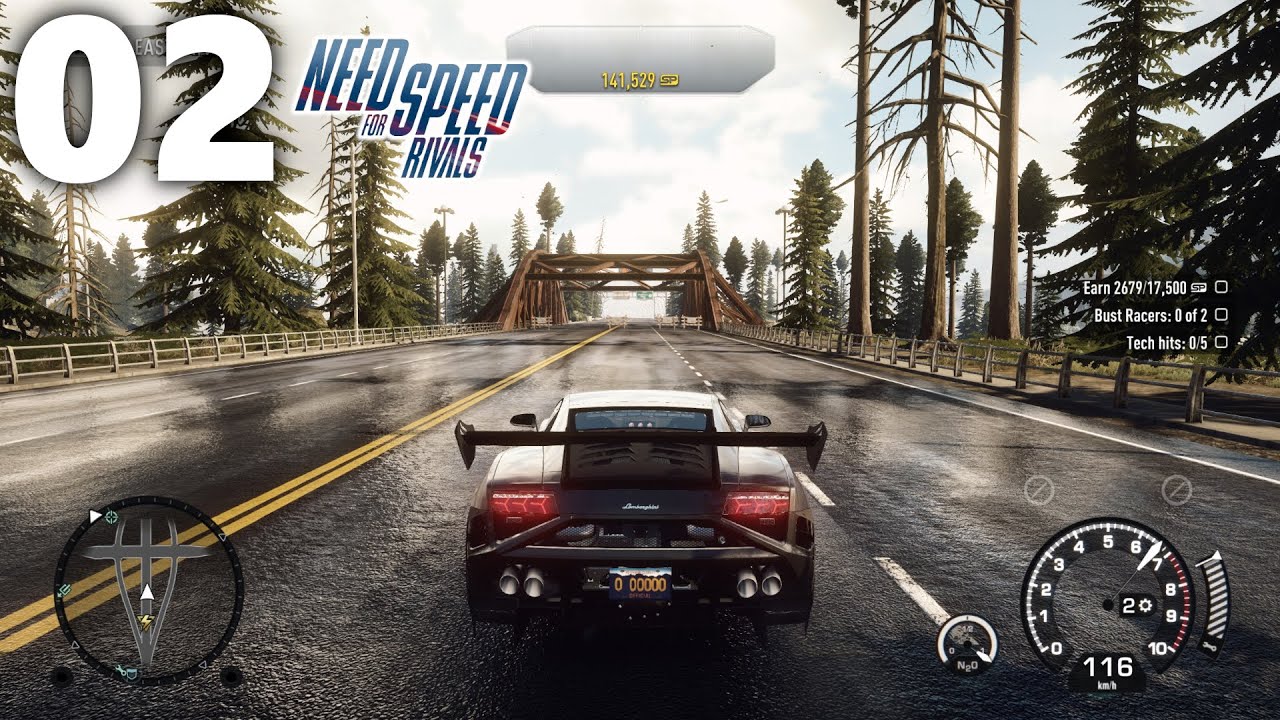 NFS Rivals - Part 2 - Ramming and Tech hits - YouTube