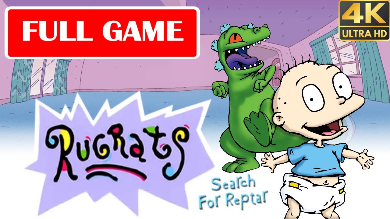 RUGRATS: SEARCH FOR REPTAR (PS1) | Full Game | 4K Ultra HD | No ...