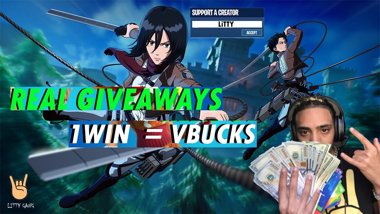 1000 VBUCK GIVEAWAYS Fortnite Fashion Show Live 1 WIn = FREE VBUCKS ...
